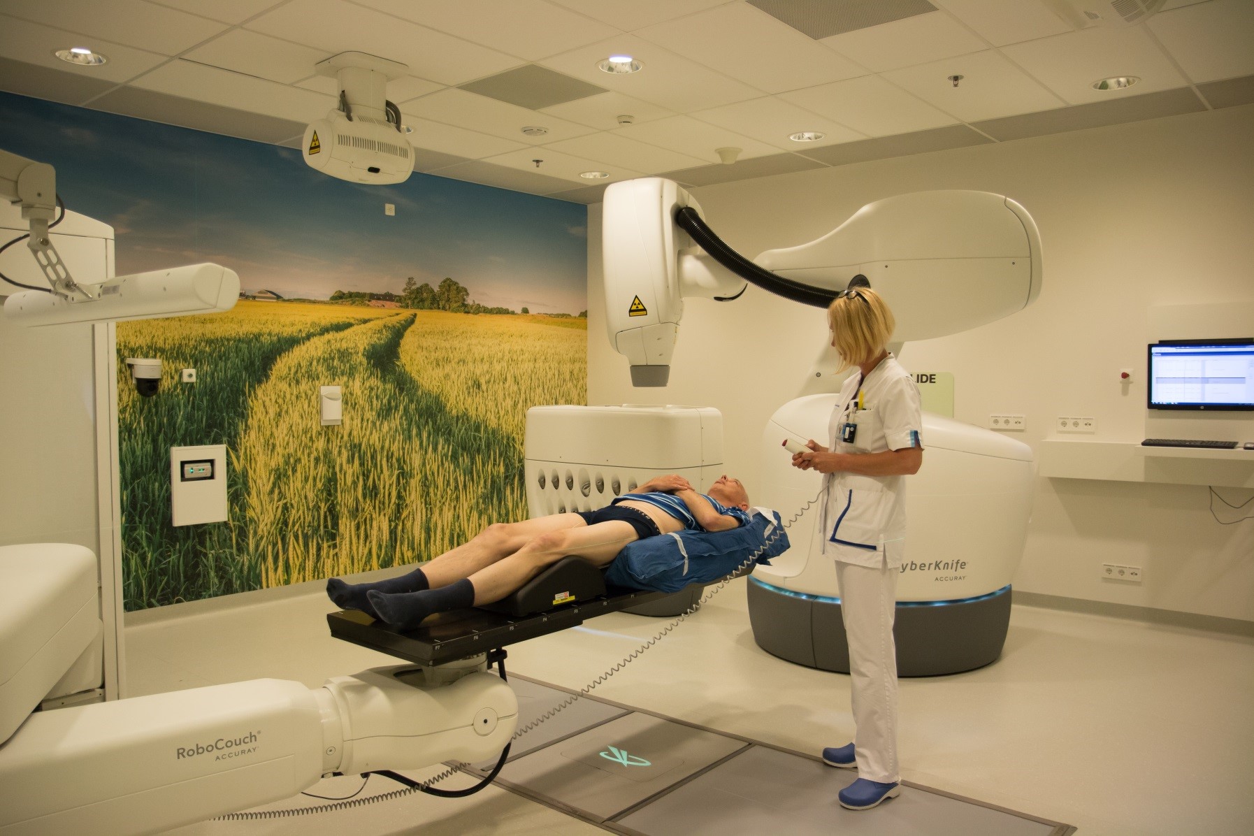 Bestraling van de lever of de alvleesklier op de Cyberknife ...